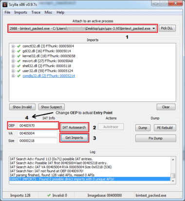 Practical Guide To Manual Unpacking a UPX Packed file